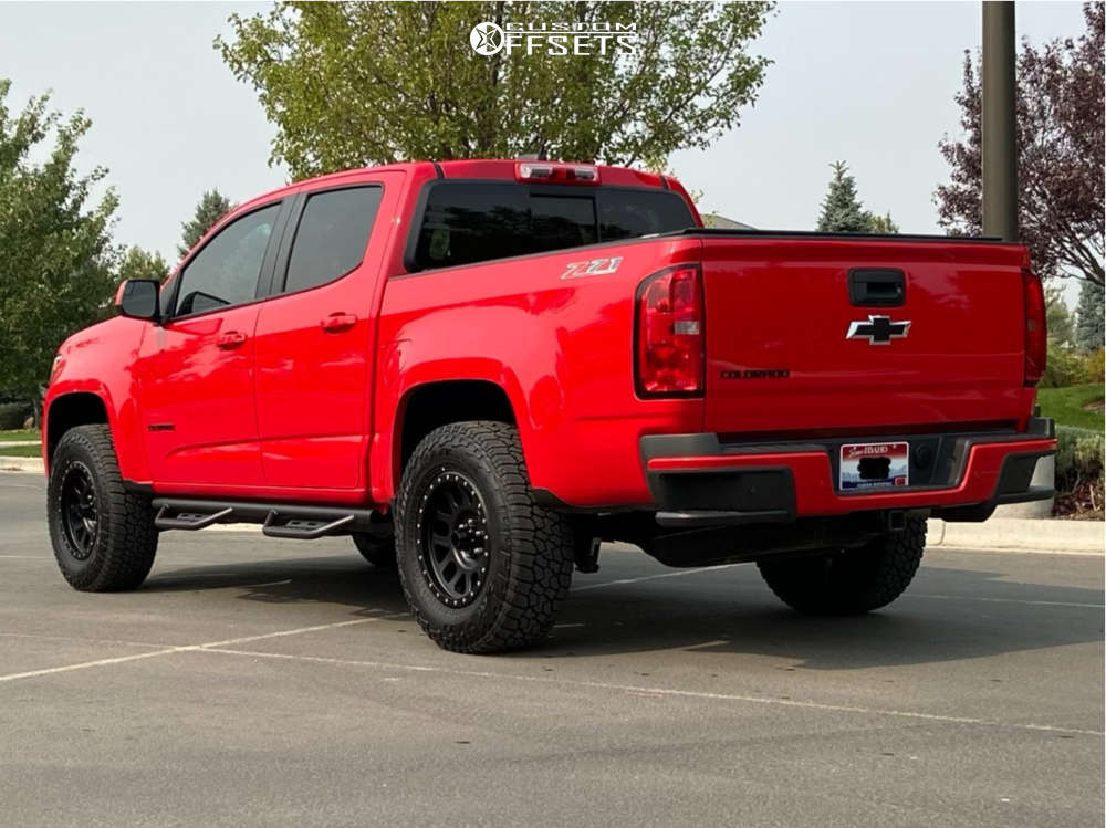 2019 Chevrolet Colorado with 17x8.5 0 Method Grid and 265/70R17 Falken ...