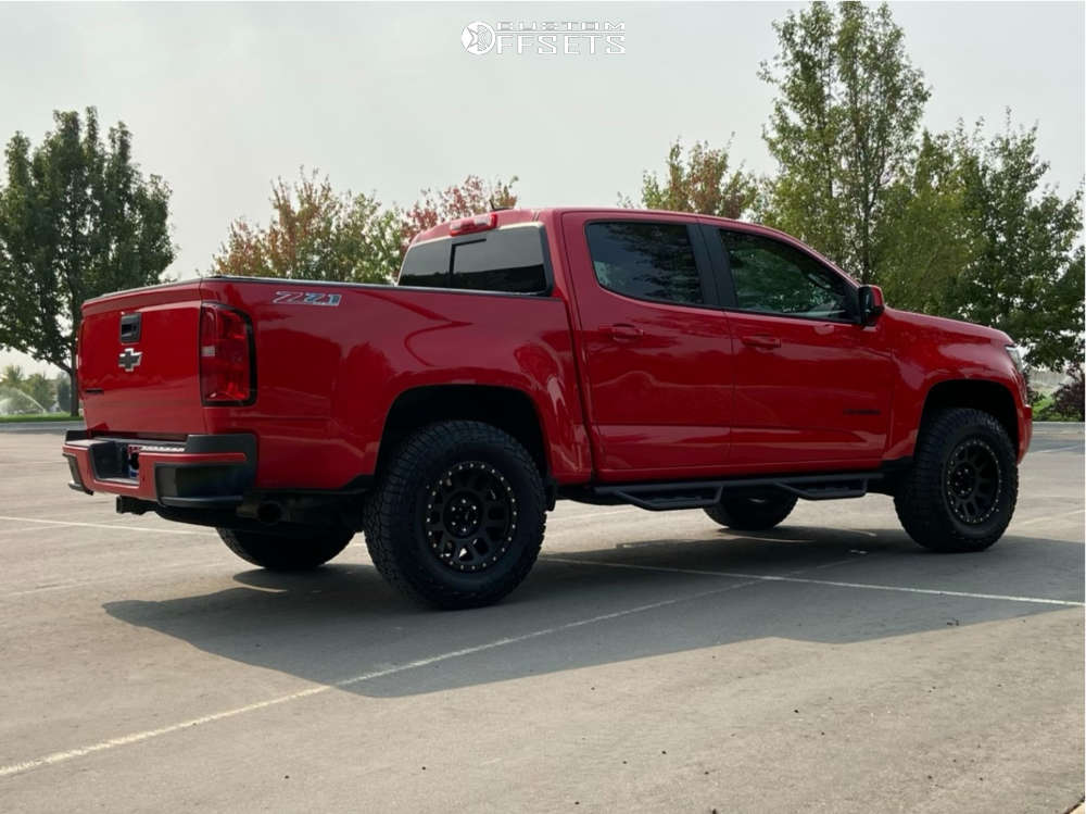 2019 Chevrolet Colorado with 17x8.5 0 Method Grid and 265/70R17 Falken ...