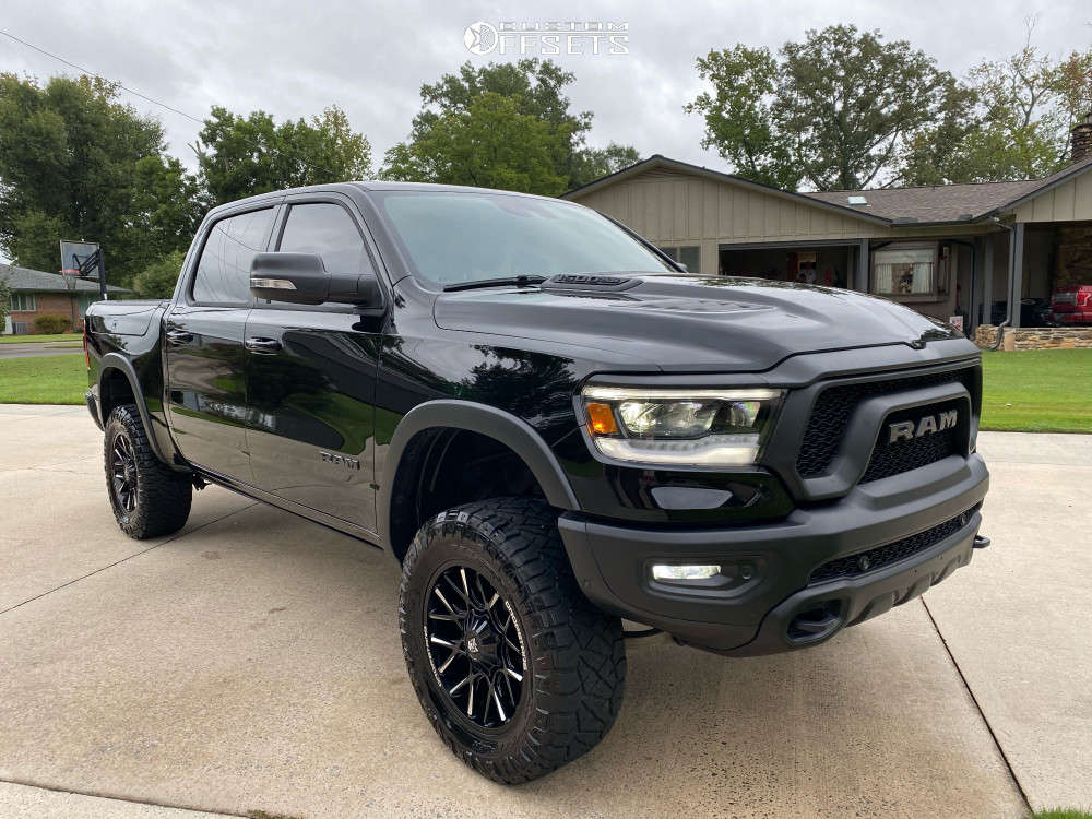 2020 Ram 1500 with 20x9 0 Dropstars 654mb and 35/12.5R20 Nitto Ridge ...