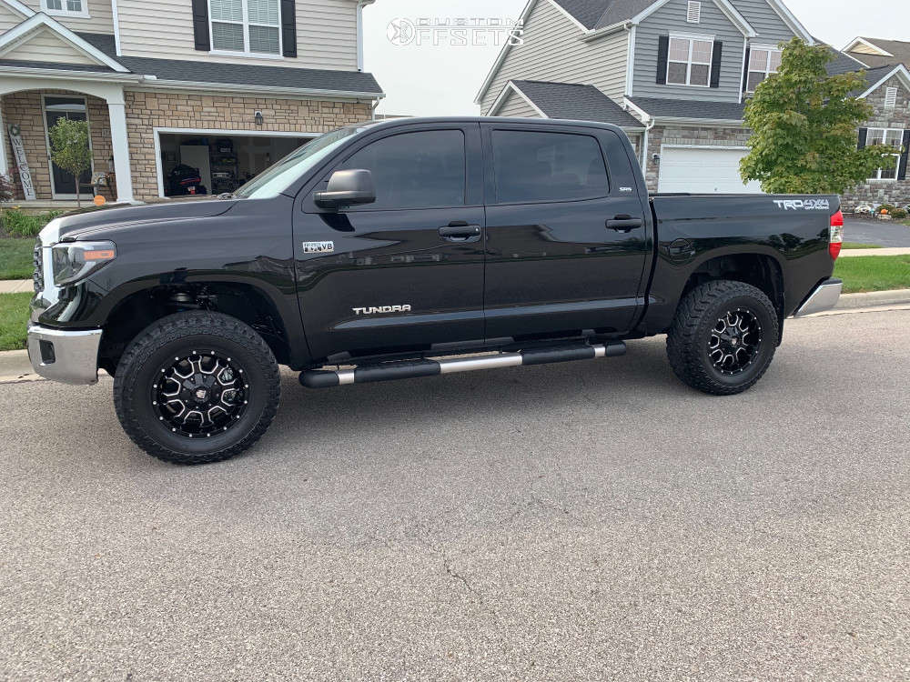 2020 Toyota Tundra with 18x9 18 Mayhem Warrior and 295/70R18 Cooper ...