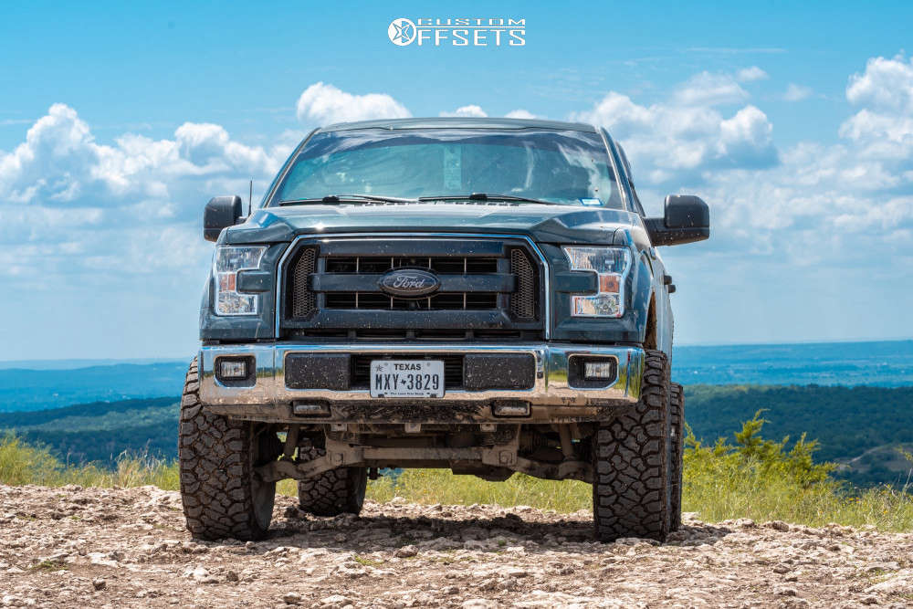 2015 Ford F-150 with 20x10 -25 Steel Off-Road Alpha and 35/12.5R20 ...