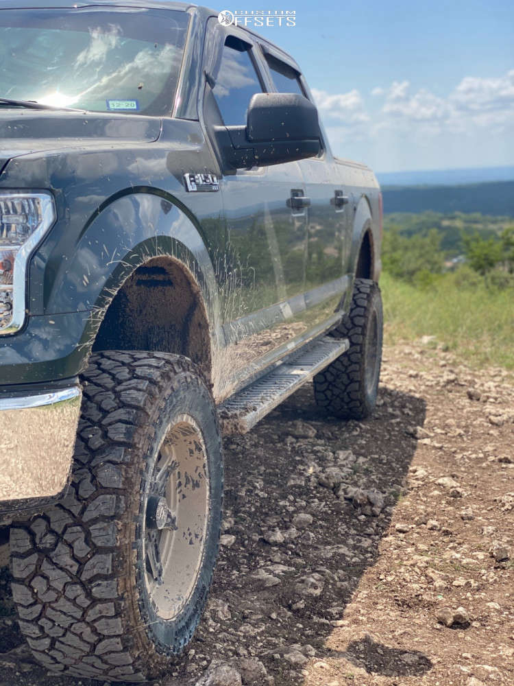 2015 Ford F-150 with 20x10 -25 Steel Off-Road Alpha and 35/12.5R20 ...