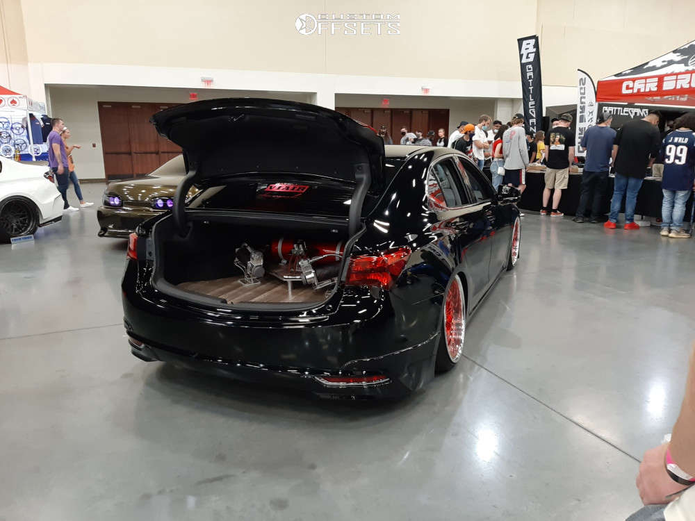 2016 Acura TLX with 19x9 32 GMR Sf3 and 225/35R19 Achilles Atr Sport ...