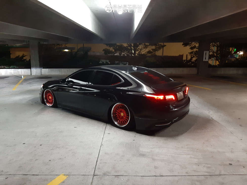 2016 Acura TLX with 19x9 32 GMR Sf3 and 225/35R19 Achilles Atr Sport ...