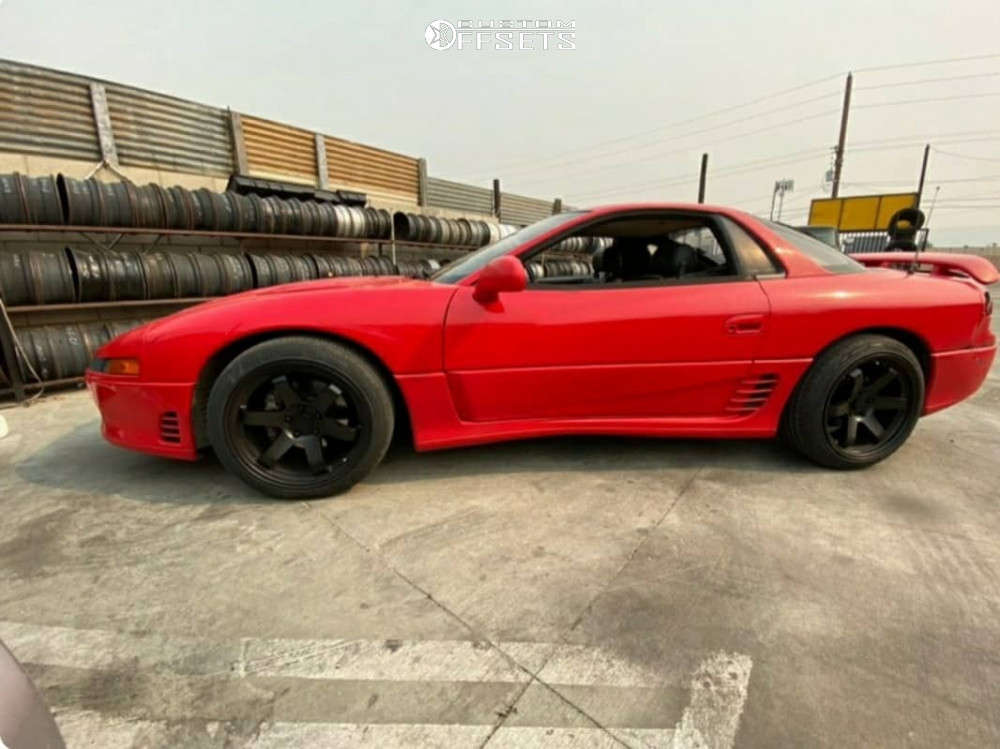 1992 Mitsubishi 3000GT with 18x9.5 32 AVID1 AV6 and 225/45R18 Atlas ...