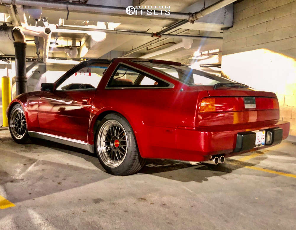 1987 Nissan 300ZX with 17x8 20 BBS Lm and 235/45R17 Michelin Pilot ...