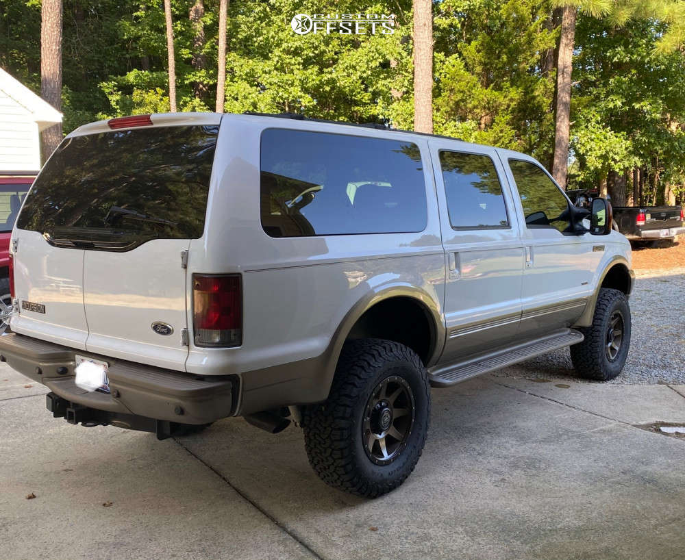 2003 Ford Excursion with 18x9 6 Icon Rebound and 35/12.5R18 BFGoodrich ...