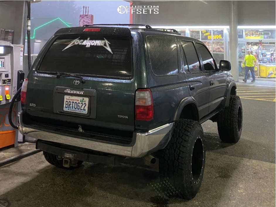 1998 Toyota 4Runner with 18x12 -44 Fuel Maverick and 33/12.5R18 Toyo ...