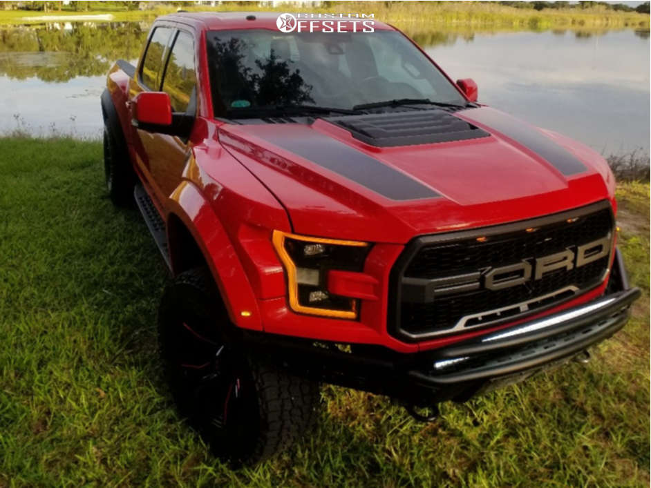 2018 Ford Raptor with 20x10 -18 Fuel Rage and 37/13.5R20 Nitto Terra ...