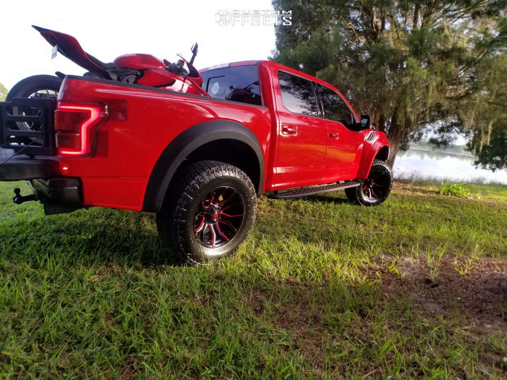 2018 Ford Raptor with 20x10 -18 Fuel Rage and 37/13.5R20 Nitto Terra ...
