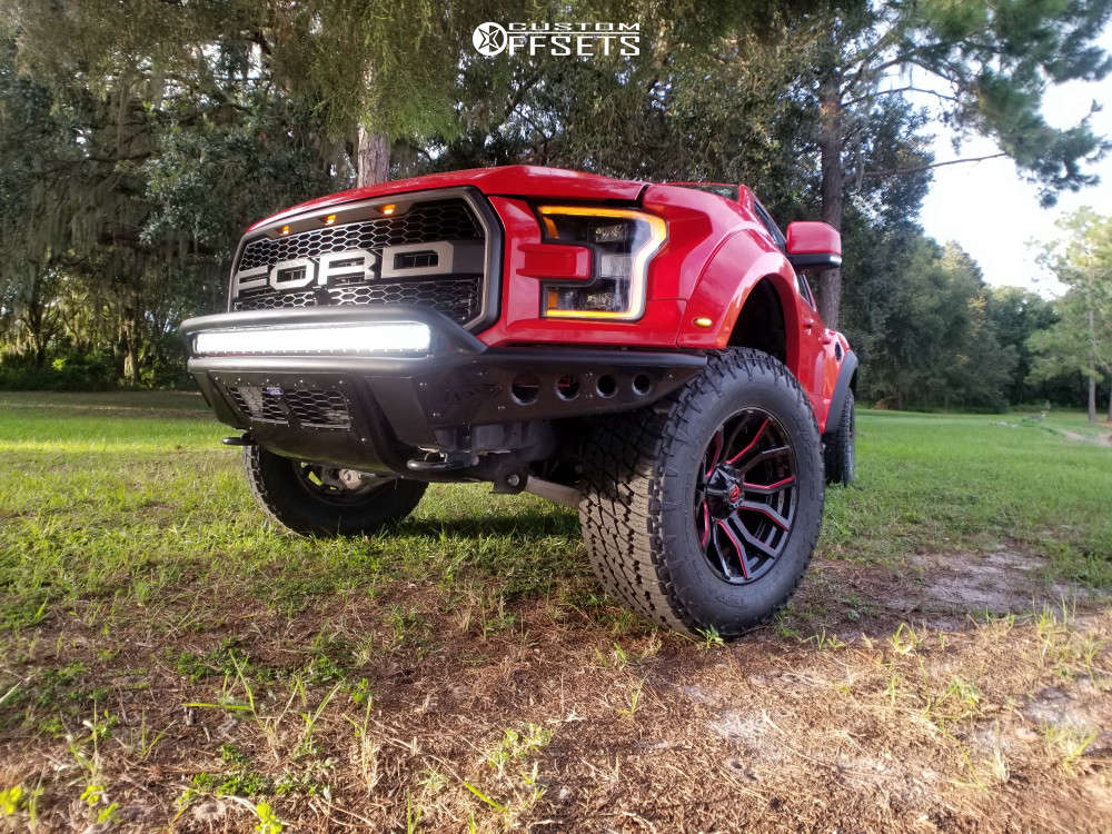 2018 Ford Raptor with 20x10 -18 Fuel Rage and 37/13.5R20 Nitto Terra ...