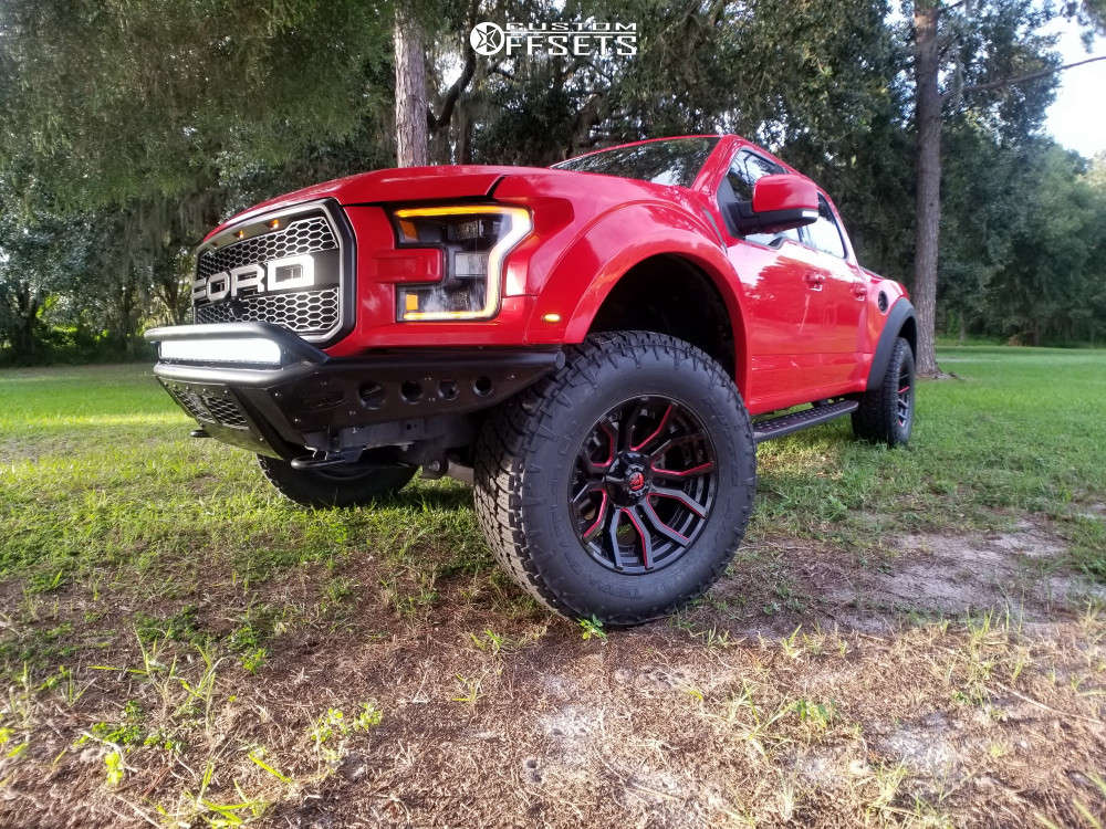 2018 Ford Raptor with 20x10 -18 Fuel Rage and 37/13.5R20 Nitto Terra ...