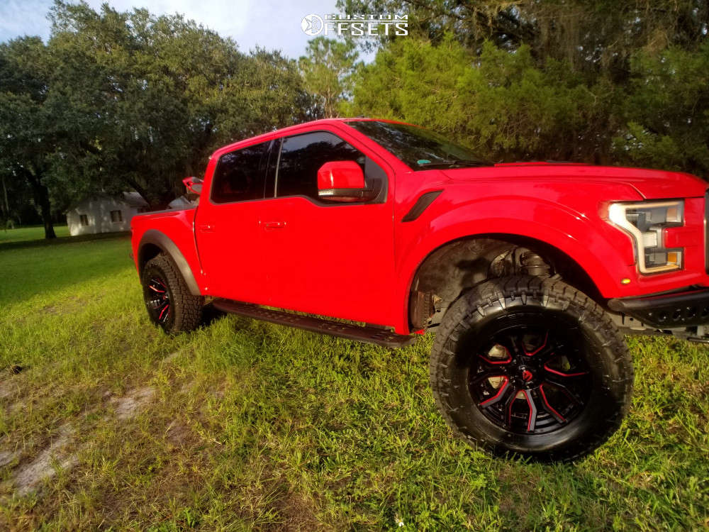 2018 Ford Raptor with 20x10 -18 Fuel Rage and 37/13.5R20 Nitto Terra ...