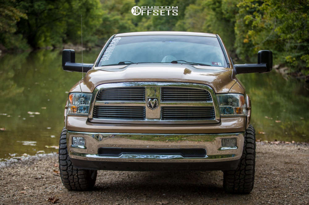 2011 Ram 1500 with 20x12 -51 Vision Rocker and 33/12.5R20 Federal ...