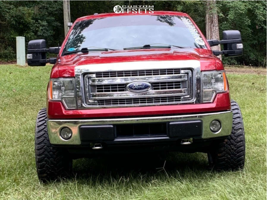 2014 Ford F-150 with 22x12 -45 Tuff T2a and 33/12.5R22 Toyo Tires Open ...