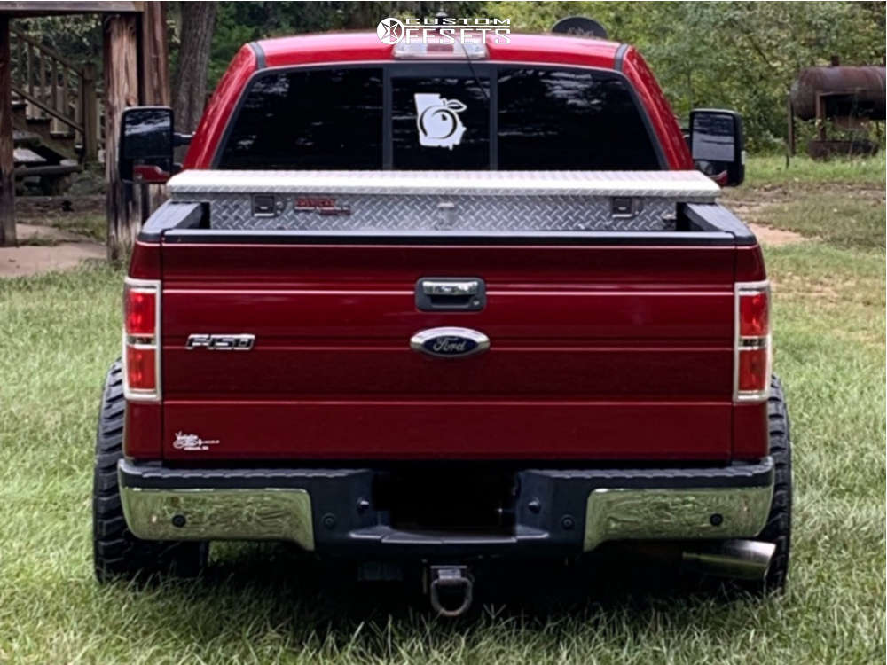 2014 Ford F-150 with 22x12 -45 Tuff T2a and 33/12.5R22 Toyo Tires Open ...