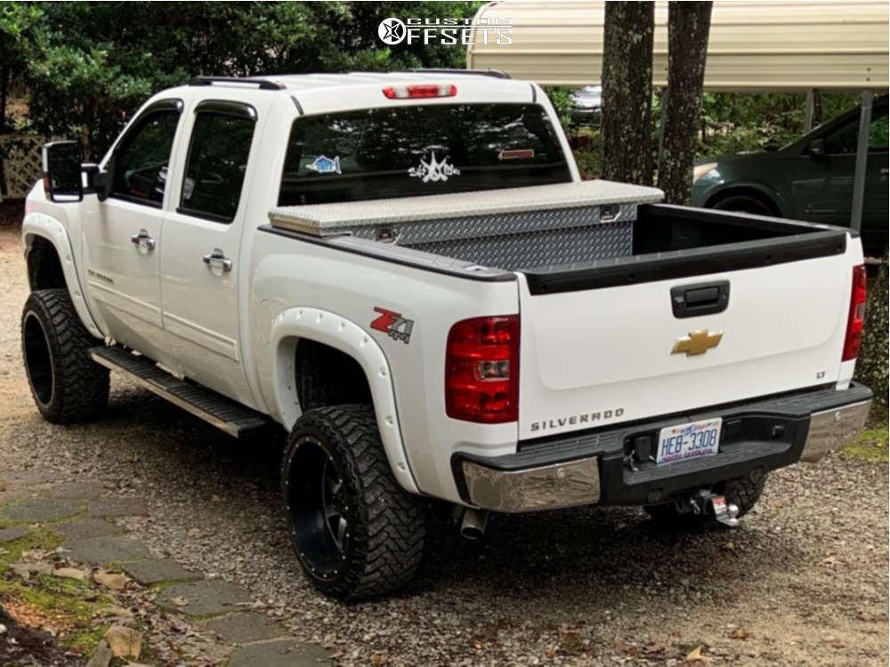 2013 Chevrolet Silverado 1500 with 22x12 -44 Gear Off-Road Big Block ...