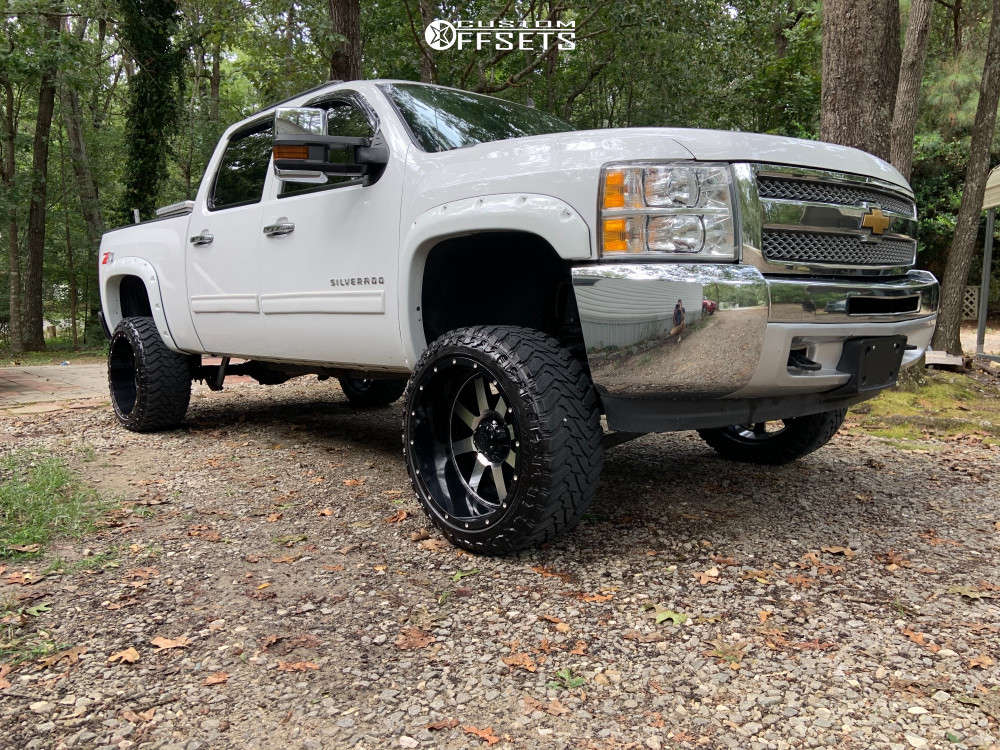 2013 Chevrolet Silverado 1500 with 22x12 -44 Gear Off-Road Big Block ...