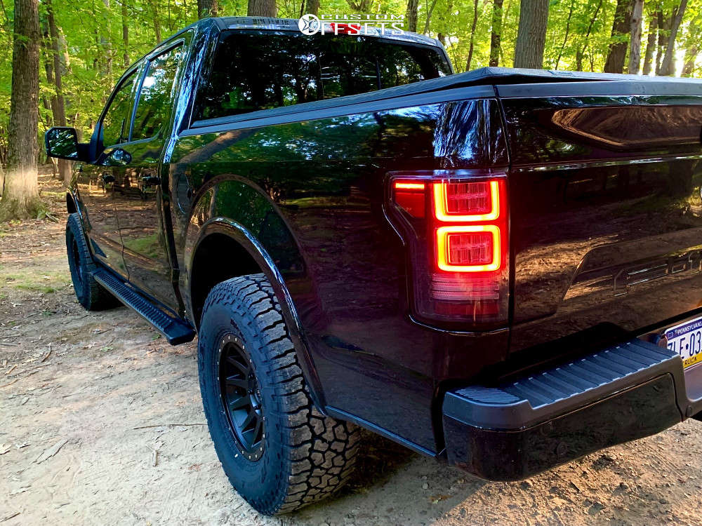 2018 Ford F-150 with 17x8.5 6 Icon Alloys Compression and 315/70R17 ...