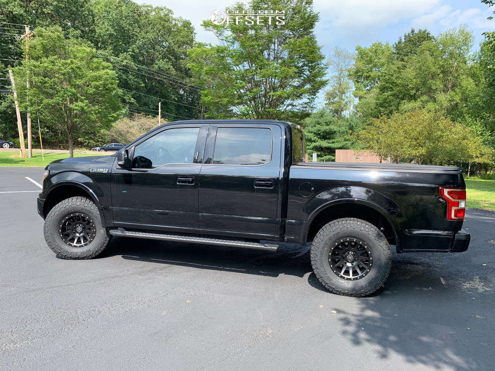 2018 Ford F-150 with 17x8.5 6 Icon Alloys Compression and 315/70R17 ...