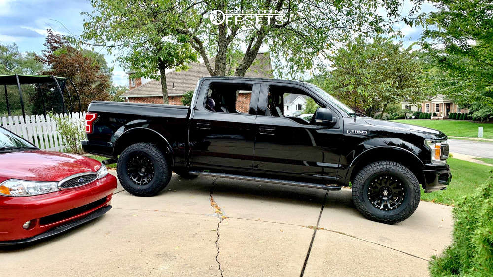 2018 Ford F-150 with 17x8.5 6 Icon Alloys Compression and 315/70R17 ...