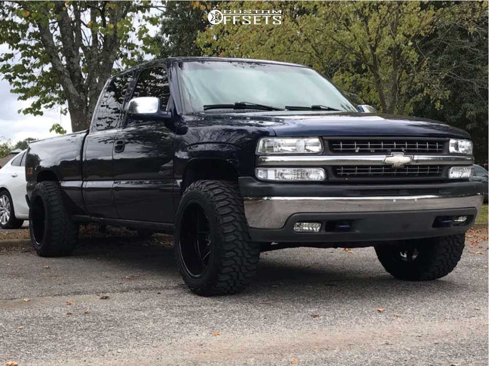 2000 Chevy Silverado Leveling 2000 Chevrolet Silverado 1500 With 18x9