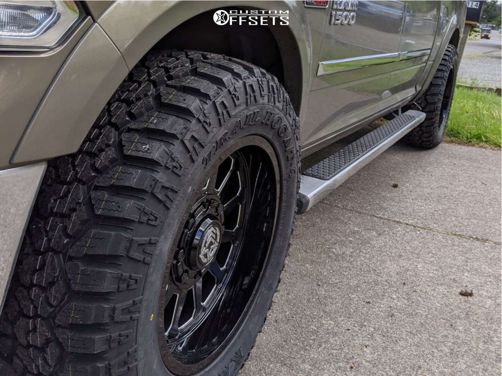 2016 Ram 1500 with 20x10 -24 Anthem Off-Road Intimidator and 35/12.5R20 ...