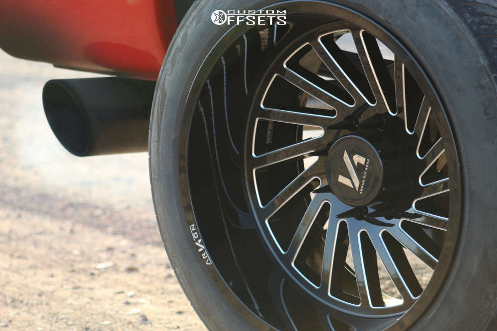 2006 Dodge Ram 2500 with 22x12 -51 ARKON OFF-ROAD Caesar and 305/50R22 ...