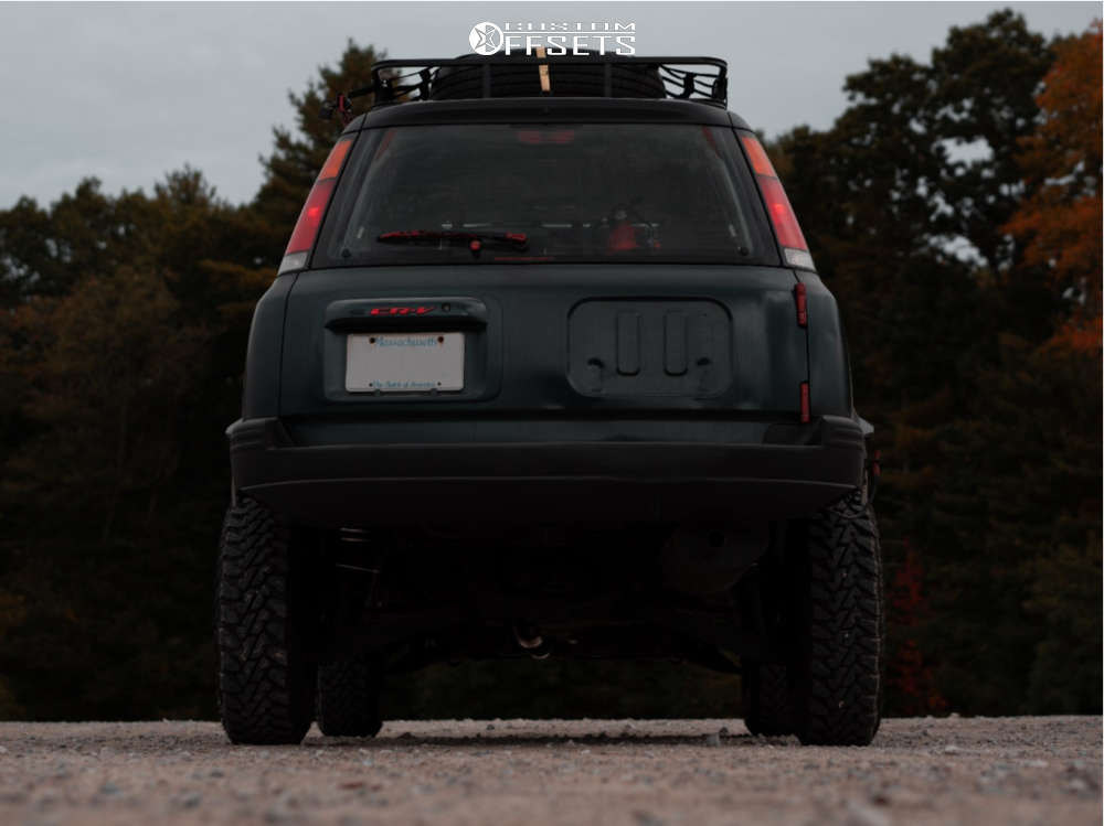 1998 Honda CR-V with 16x8 0 Pro Comp Series 29 and 225/75R16 Yokohama ...