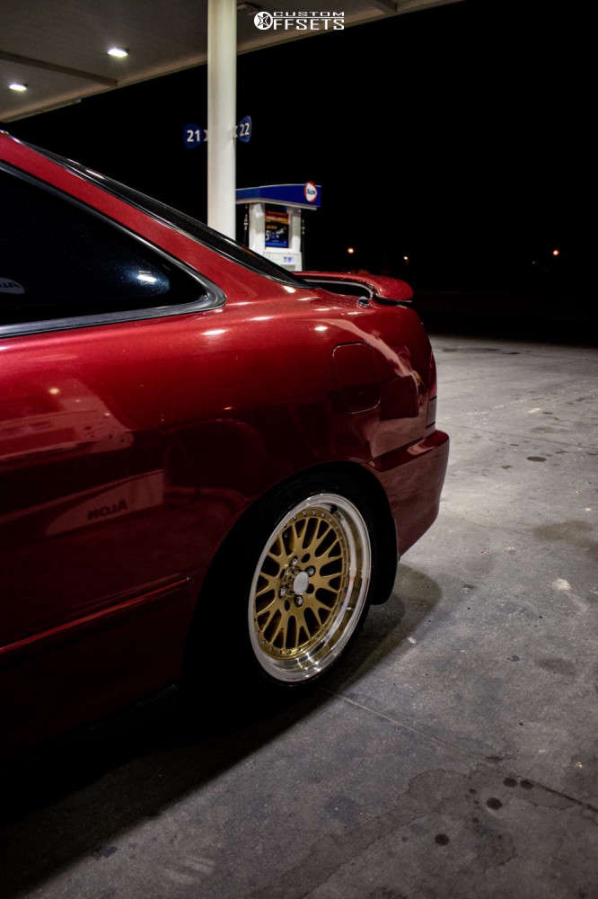 1999 Acura Integra with 15x8 25 AVID1 AV12 and 195/45R15 Federal 595 Rs ...