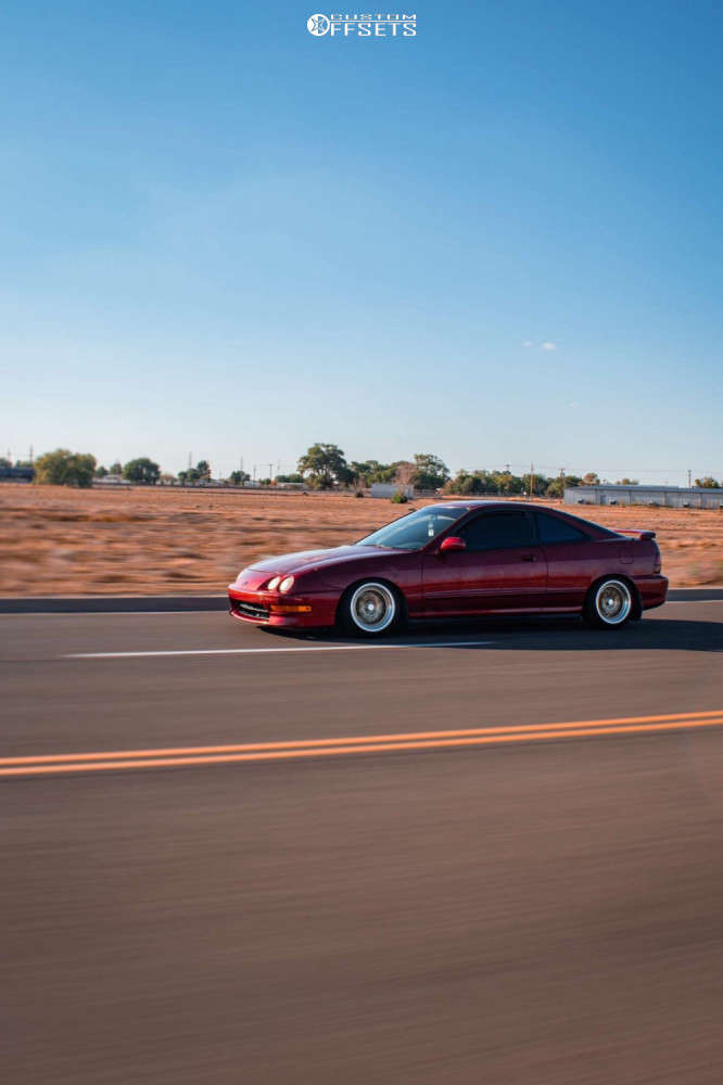 1999 Acura Integra with 15x8 25 AVID1 AV12 and 195/45R15 Federal 595 Rs ...