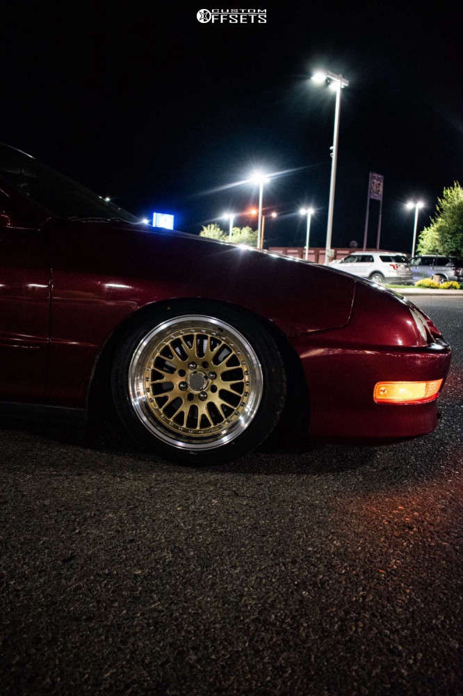 1999 Acura Integra with 15x8 25 AVID1 AV12 and 195/45R15 Federal 595 Rs ...