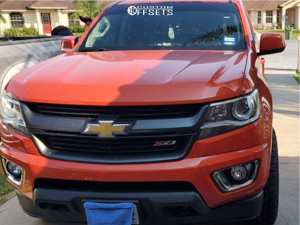2016 Chevrolet Colorado with 17x8.5 12 XD Rockstar 3 and 265/70R17 ...
