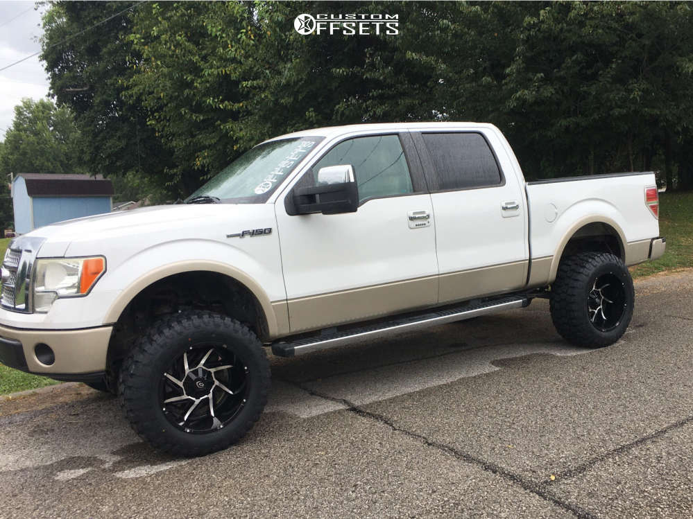 2010 Ford F-150 with 20x12 -51 Vision Prowler and 35/12.5R20 Ironman ...