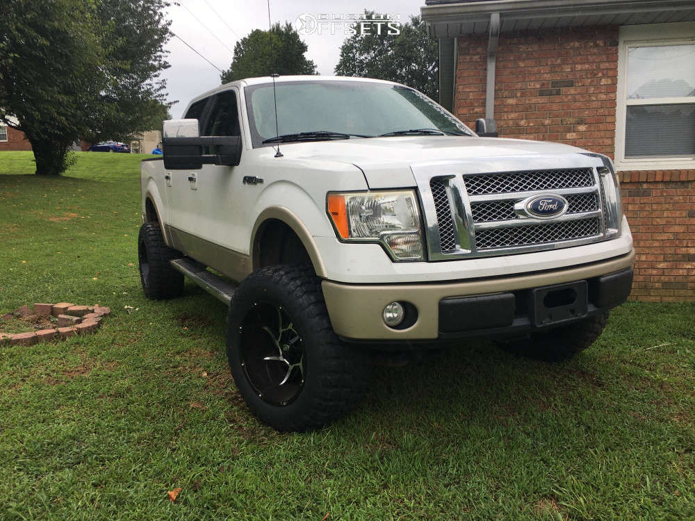 2010 Ford F-150 with 20x12 -51 Vision Prowler and 35/12.5R20 Ironman ...