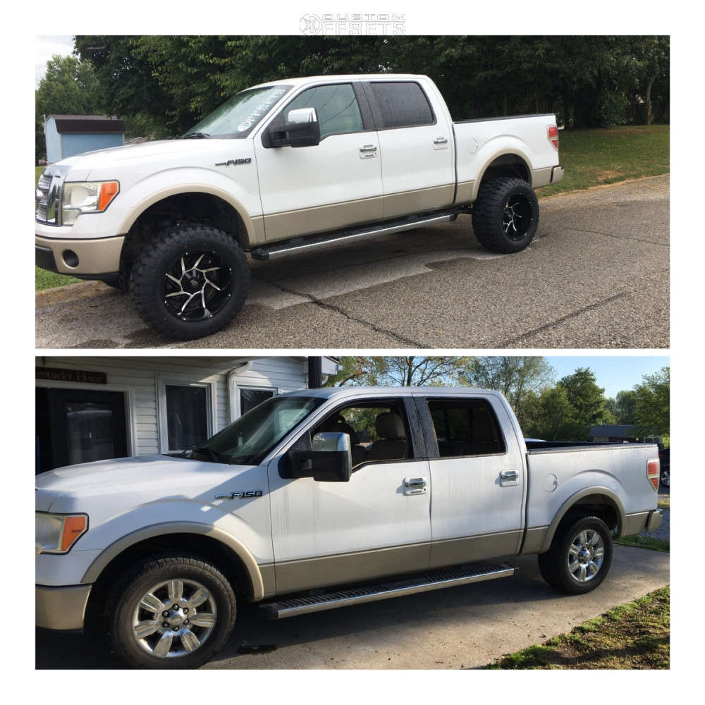 2010 Ford F-150 with 20x12 -51 Vision Prowler and 35/12.5R20 Ironman ...