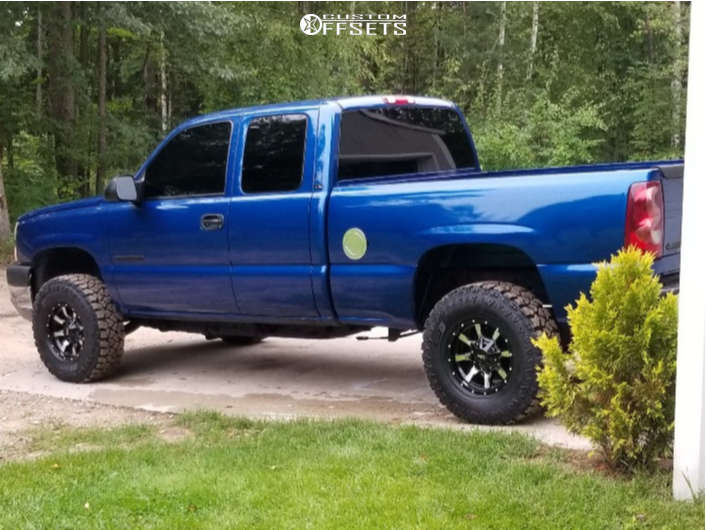 2003 Chevrolet Silverado 2500 HD with 16x8 0 Moto Metal Mo970 and 33/12 ...