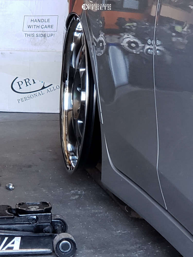 2016 Nissan Altima with 19x9.5 25 Privat Rennstadt and 245/35R19 ...