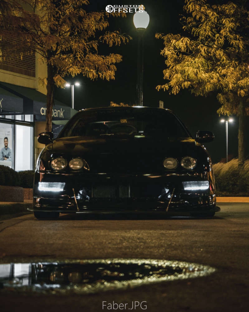 1998 Acura Integra with 15x8 20 JNC Jnc014 and 205/45R15 Nitto Neo Gen ...
