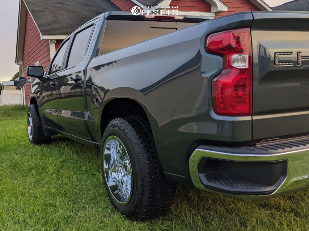2020 Chevrolet Silverado 1500 with 20x12 -44 RBP 76r and 275/60R20 ...