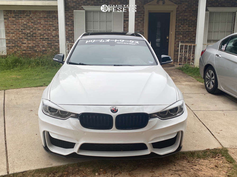 2014 BMW 335i with 19x8.5 35 Aodhan Ds08 and 245/35R19 Achilles Atr ...