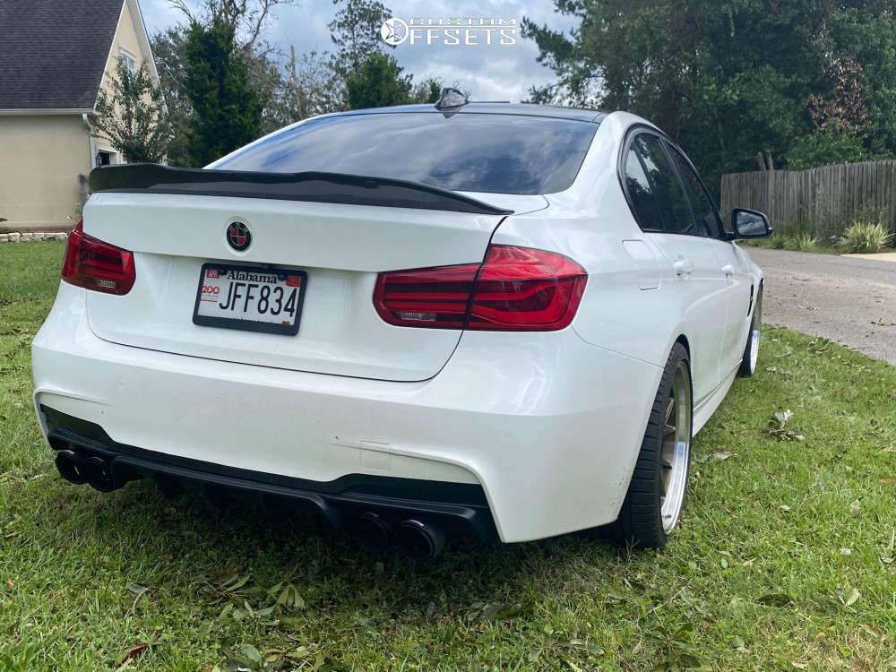 2014 BMW 335i with 19x8.5 35 Aodhan Ds08 and 245/35R19 Achilles Atr ...
