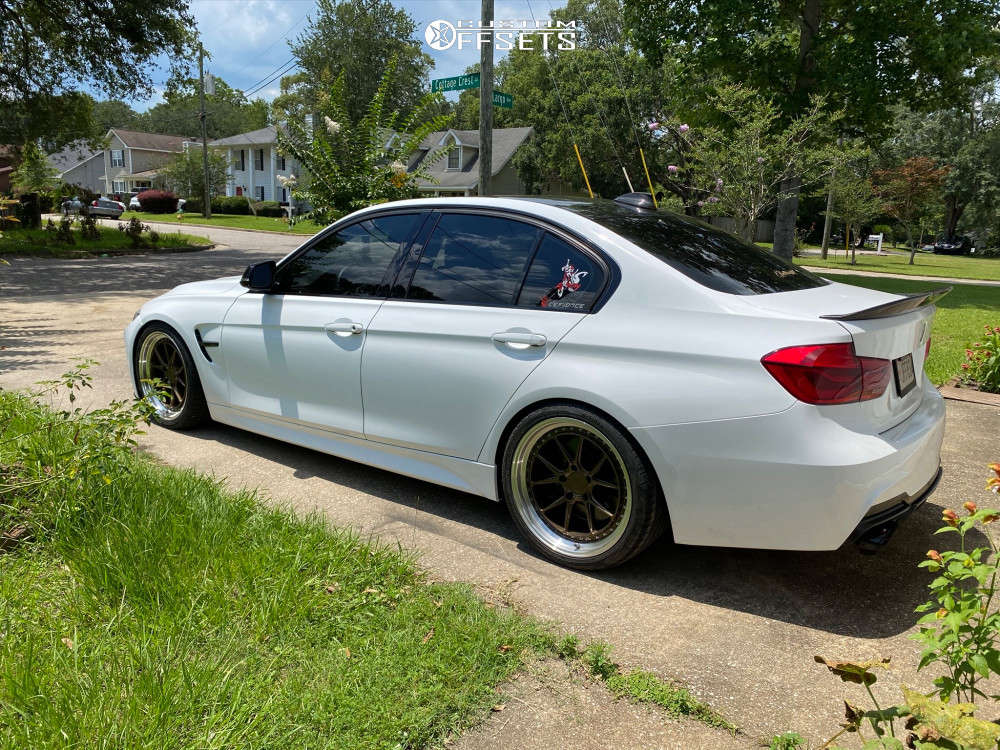 2014 BMW 335i with 19x8.5 35 Aodhan Ds08 and 245/35R19 Achilles Atr ...