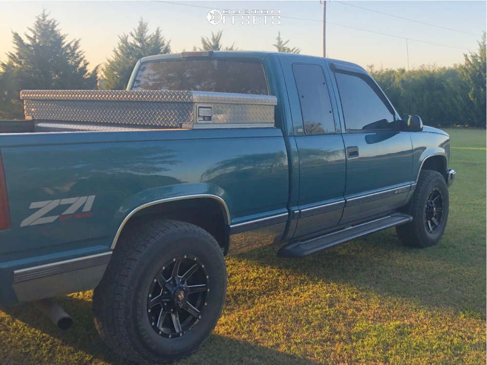 1997 Chevrolet C1500 with 17x9 0 Ballistic Razorback and 285/70R17 ...