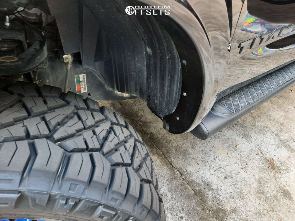 2019 Nissan Titan XD with 20x10 -20 Fuel Hardline and 33/12.5R20 Nitto ...