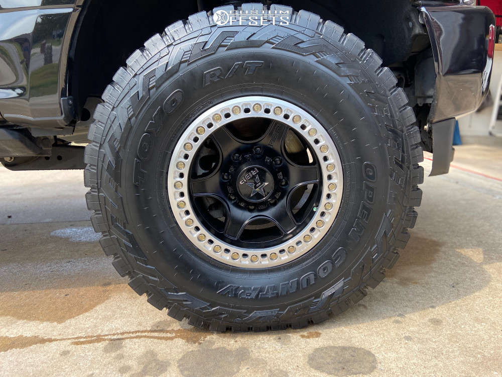 2019 Ford F-250 Super Duty with 17x9 -12 RBP 50r and 37/12.5R17 Toyo Tires Open Country R/t and ...