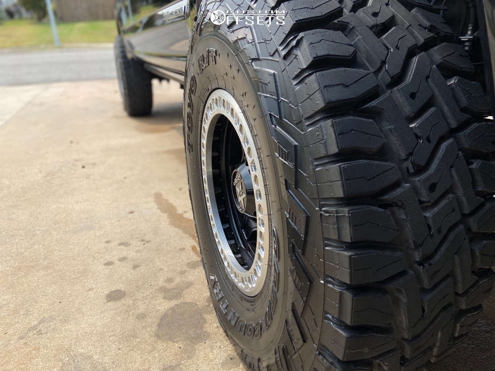2019 Ford F-250 Super Duty with 17x9 -12 RBP 50r and 37/12.5R17 Toyo Tires Open Country R/t and ...