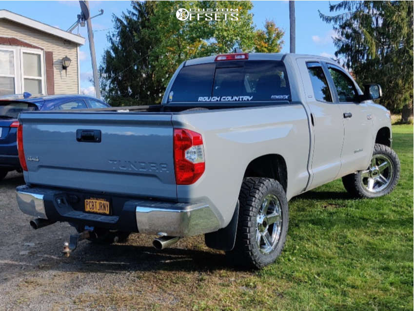 2020 Toyota Tundra with 20x9 12 Vision Empire and 295/55R20 Nitto Ridge ...