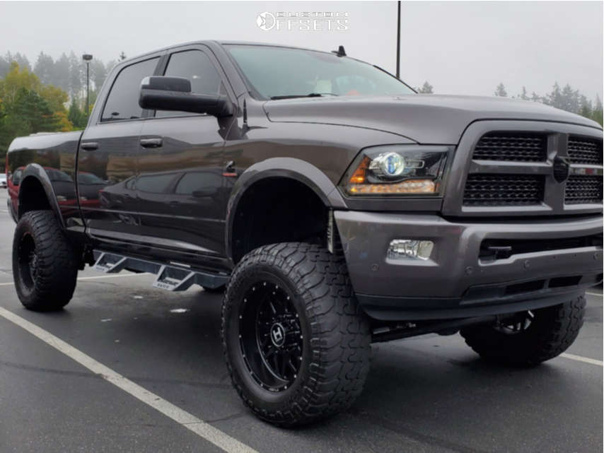 2017 Ram 2500 with 20x10 -19 Hostile Sprocket and 37/13.5R20 Patriot ...