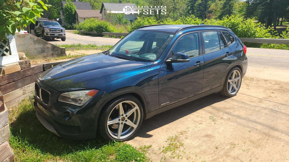 2014 BMW X1 with 19x8.5 35 Advanti Racing Cammino and 265/35R19 Federal ...